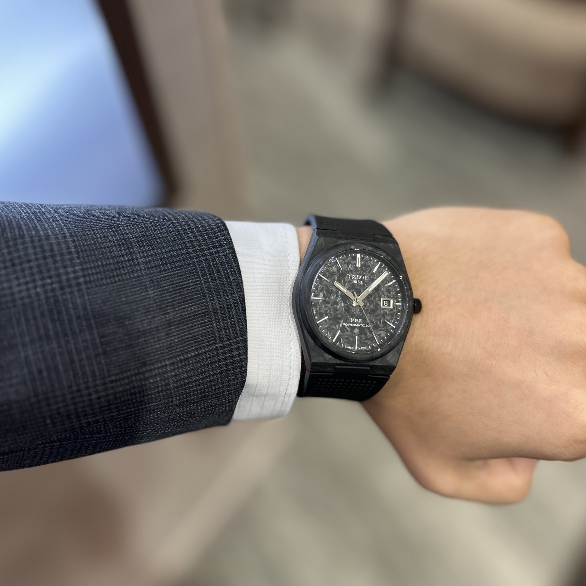 安心堂ウォッチブティック松坂屋静岡店公式ブログ 【TISSOT】カーボンタイプ新登場！【ティソ】T137.907.97.201.00